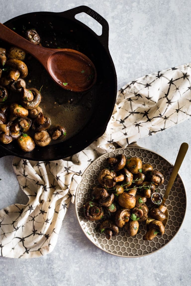 Button Mushrooms - All the King's Morsels