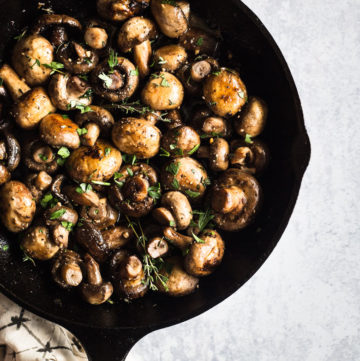 Button Mushrooms - All the King's Morsels