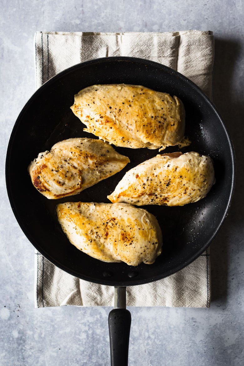 Chicken Breast with Mushroom Sauce - All the King's Morsels