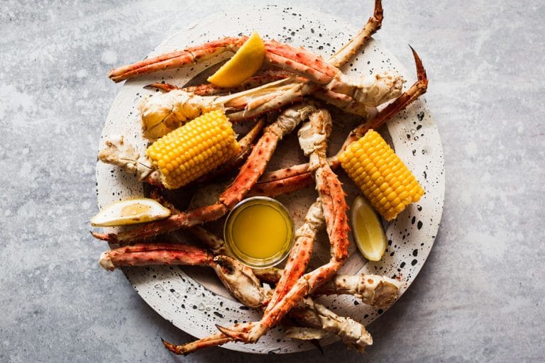 Boiled Crab Legs - All the King's Morsels