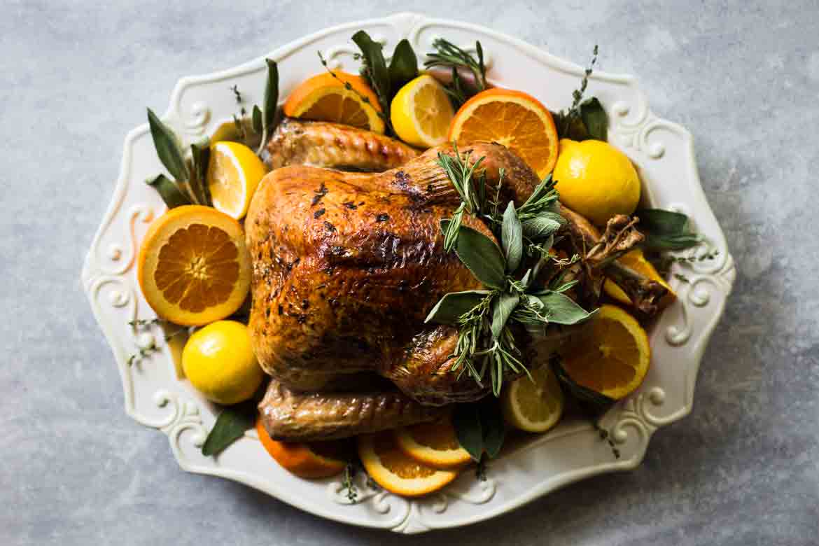 Roasted Thanksgiving Turkey - All the King's Morsels