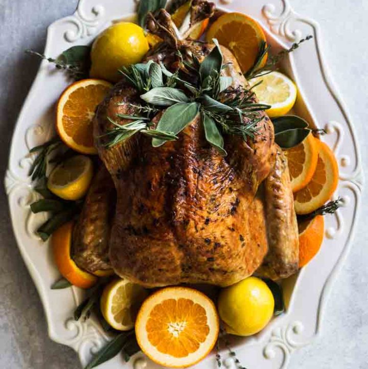 Roasted Thanksgiving Turkey - All the King's Morsels