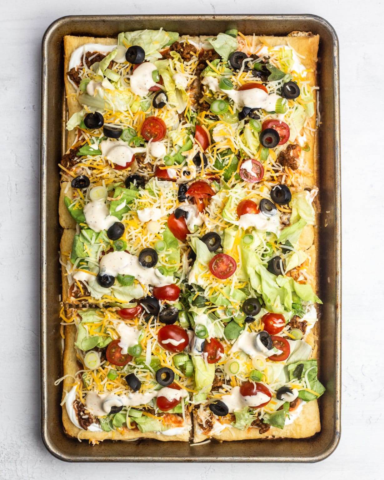 Taco Pizza - All the King's Morsels